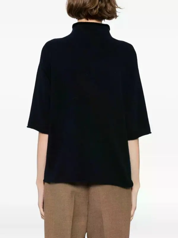 N.peal Short-sleeved Turtleneck Top