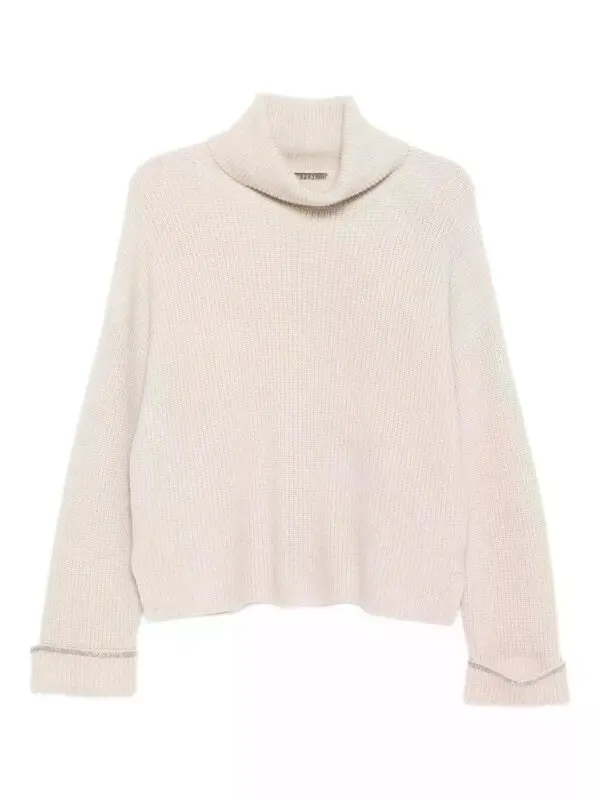 N.peal High Neck Sweater