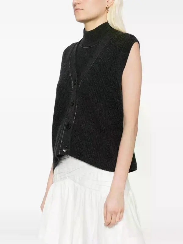 N.peal V-neck Vest