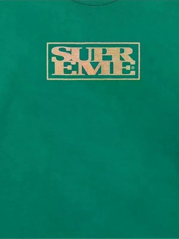 Supreme Box-logo T-shirt - Green