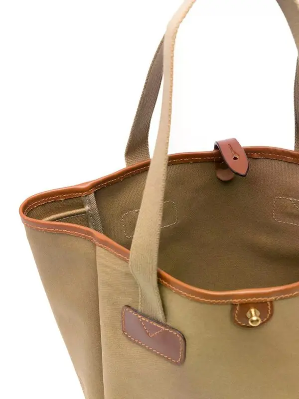 BRADY Leather-trimmed Tote Bag