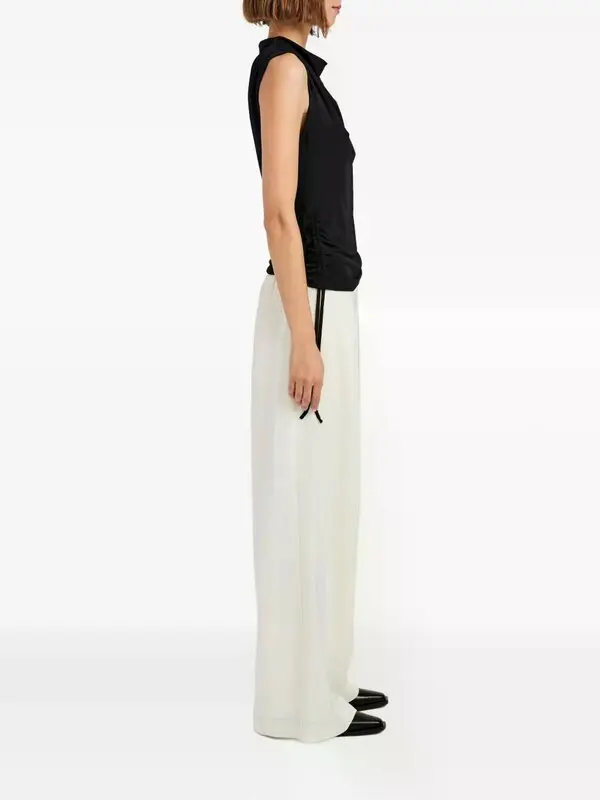 Proenza Schouler White Label Elna Cowl-neck Top - Black