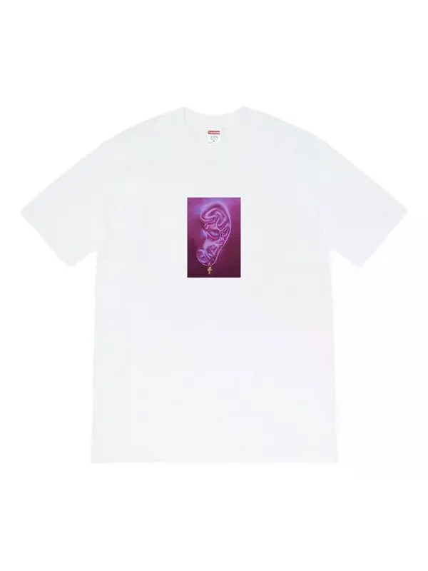 Supreme Ear Graphic T-shirt - White