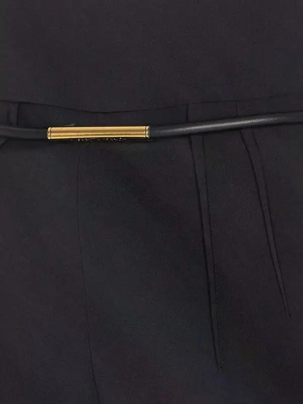 Elisabetta Franchi Chain-link Belted Trousers