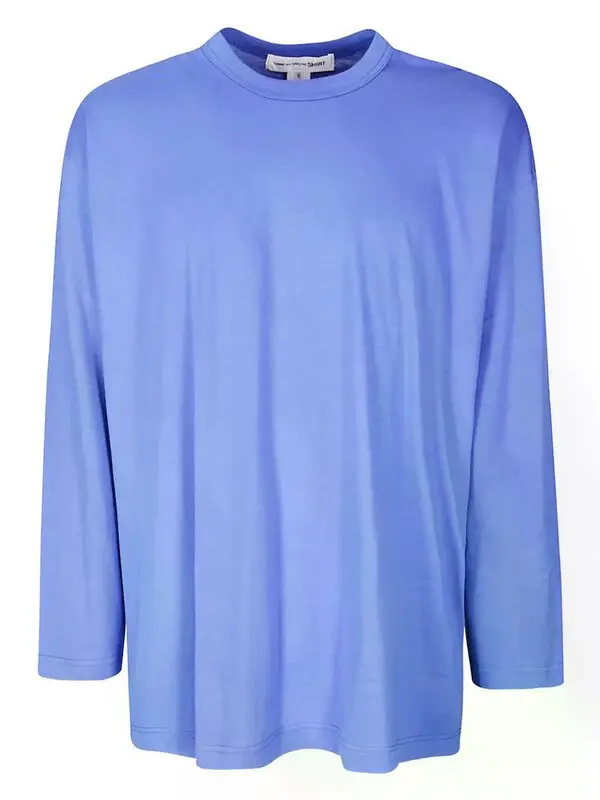 Comme Des Garçons Cotton T-shirt - Blue