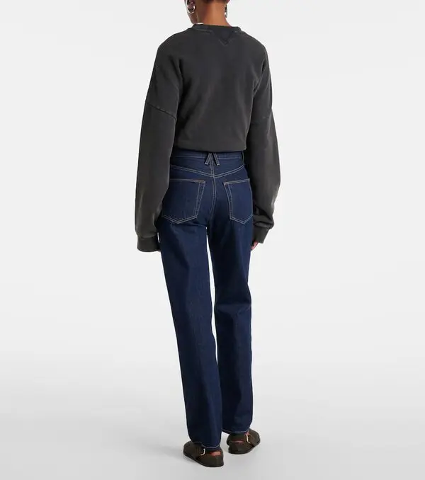 SLVRLAKE London High-rise Straight Jeans