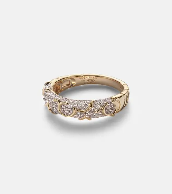 Marina B Ondine 18kt Diamond Ring - Gold