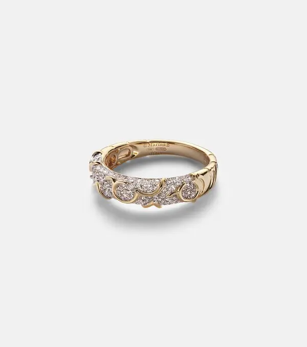 Marina B Ondine 18kt Diamond Ring - Gold