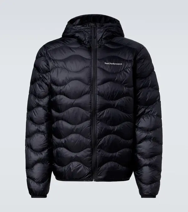 PEAK PERFORMANCE Helium Hooded Down Jacket - Black