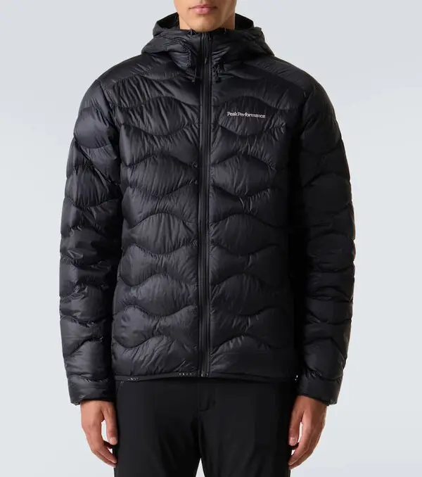 PEAK PERFORMANCE Helium Hooded Down Jacket - Black