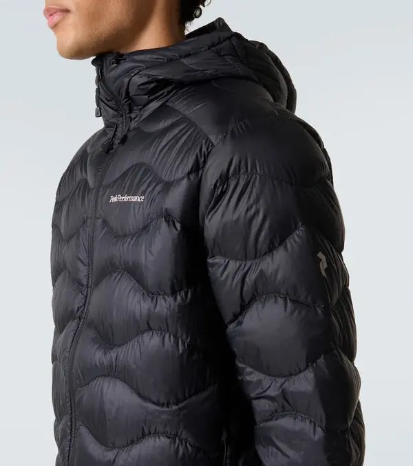 PEAK PERFORMANCE Helium Hooded Down Jacket - Black