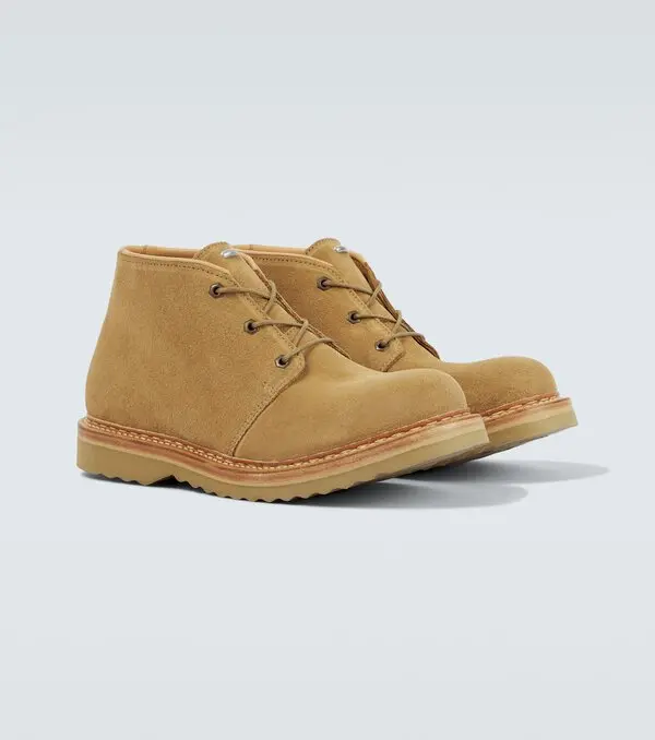 Our Legacy Chukka Suede Desert Boots - Beige
