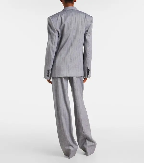 Stella McCartney Double-breasted Wool Blazer