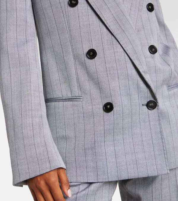 Stella McCartney Double-breasted Wool Blazer