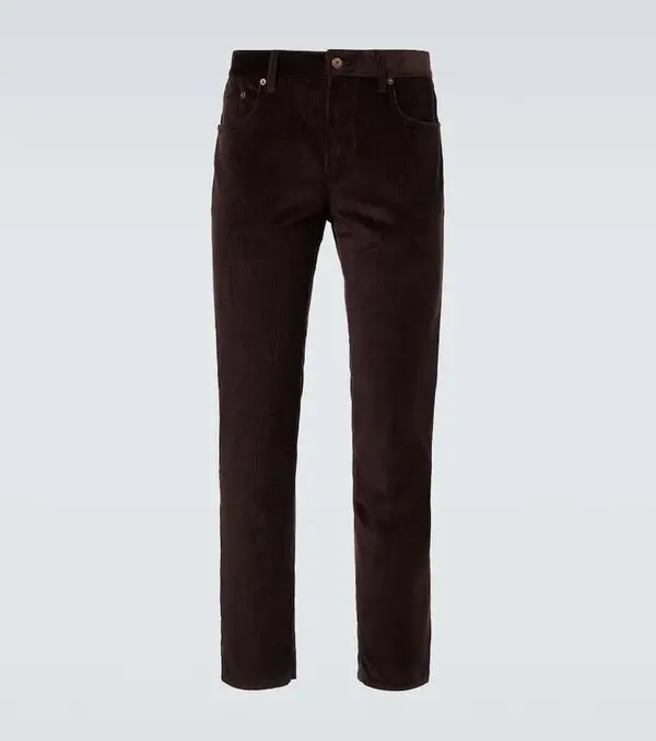 Burberry Cotton Corduroy Slim Pants
