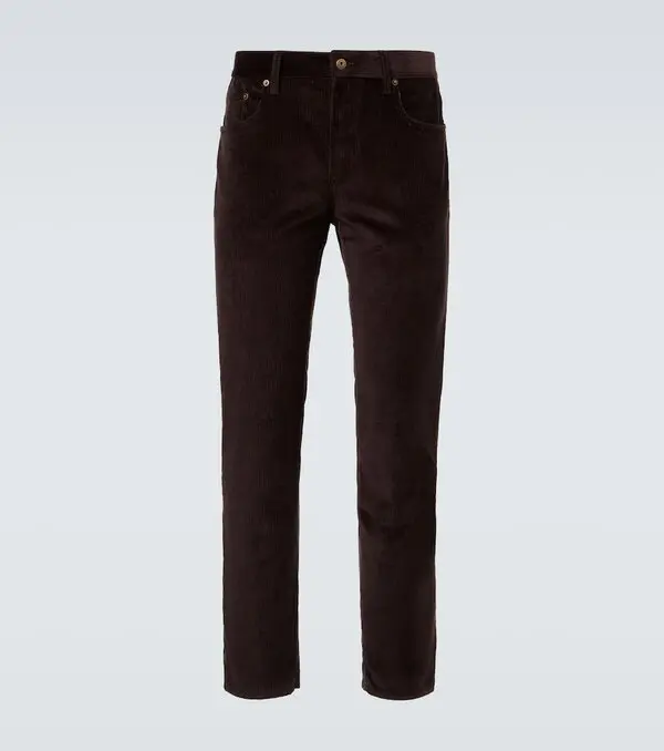 Burberry Cotton Corduroy Slim Pants