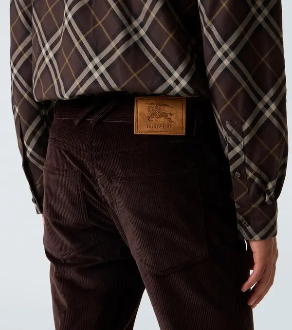 Burberry Cotton Corduroy Slim Pants