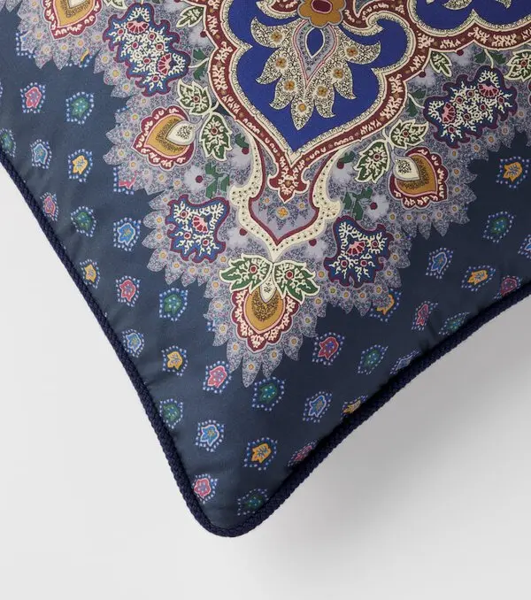 Etro Zahir Printed Cotton Cushion