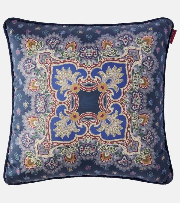 Etro Zahir Printed Cotton Cushion