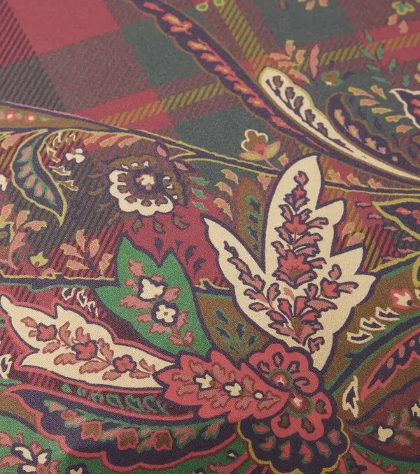 Etro Boyd Paisley Cotton Cushion