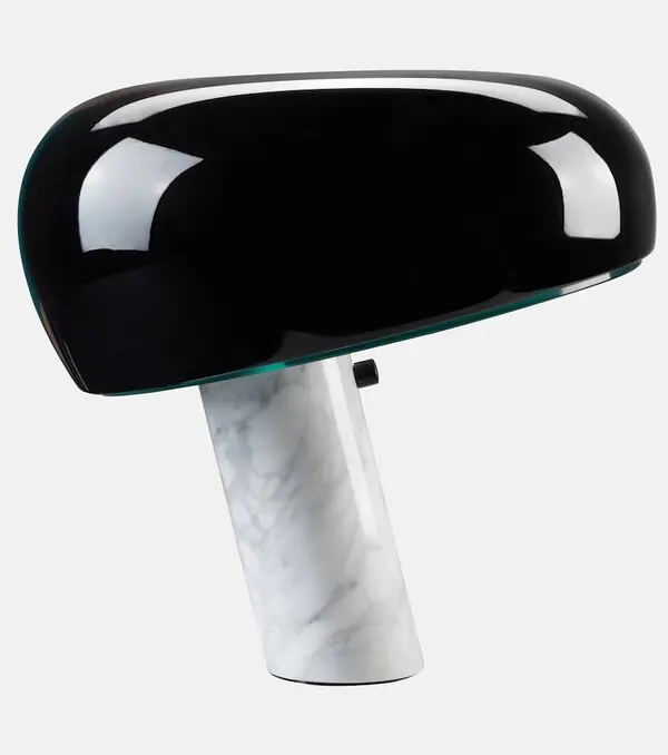 FLOS Snoopy Table Lamp Achille And Pier Giacomo Castiglioni, Eu Plug - Black