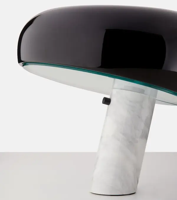FLOS Snoopy Table Lamp Achille And Pier Giacomo Castiglioni, Eu Plug - Black