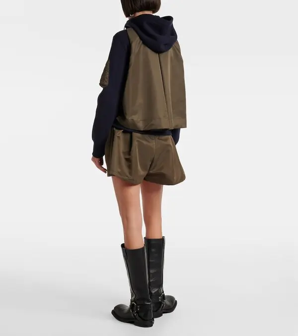Sacai Paneled Hoodie