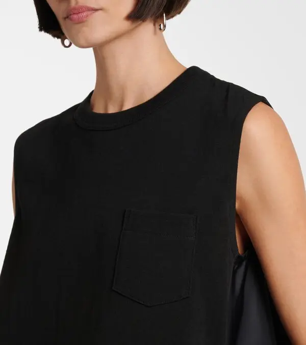 Sacai Paneled Mini Dress