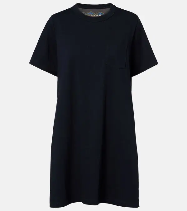 Sacai Paisley Paneled Mini Dress - Multicoloured