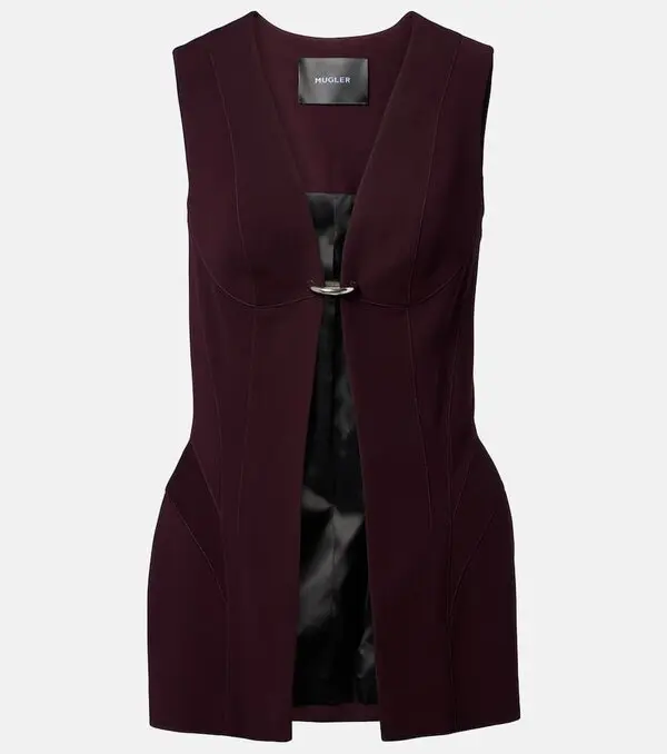 MUGLER Padded Vest