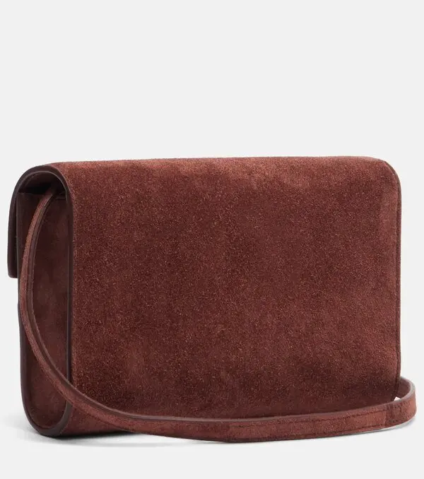 Savette Symmetry Mini Suede Shoulder Bag