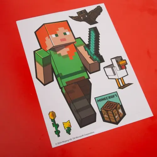 MINECRAFT Vinyl Stickers And Wall-clings