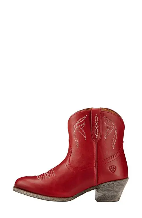Ariat Darlin Short Western Boot - Red