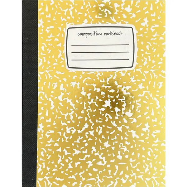 DAYDREAM SOCIETY Mini Composition Notebook - Gold Foil