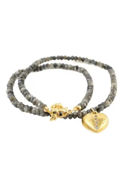 COLLECTION 1304 Night Sky Heart Pendant Necklace - Bronze