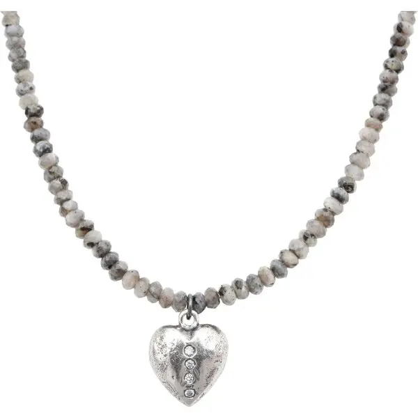 COLLECTION 1304 Night Sky Necklace - Silver