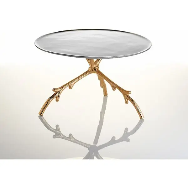 LUNARES Staghorn Cakestand - Silver