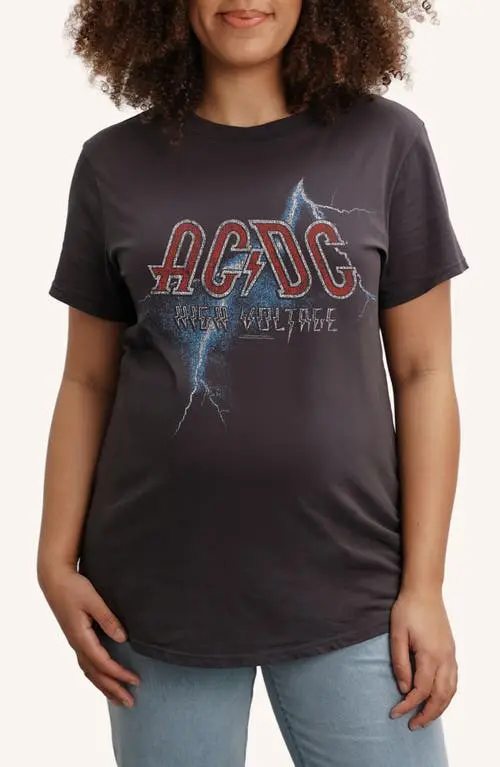 NOM MATERNITY The Groove Tee - Black