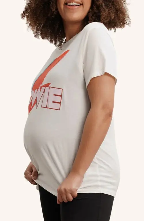 NOM MATERNITY The Groove" Graphic T-shirt