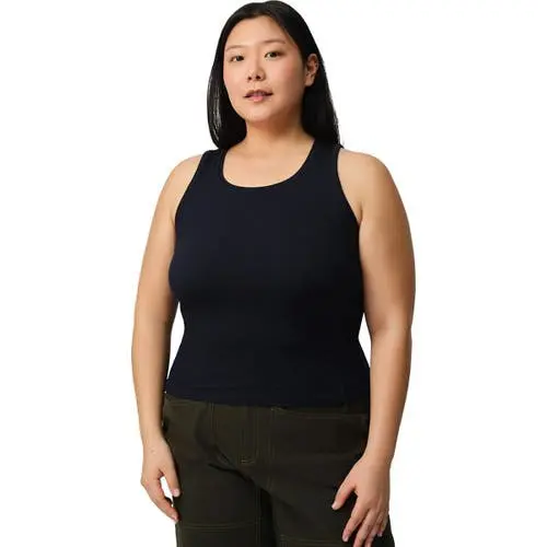 HIKERKIND Ribbed Merino Tank Top - Woad