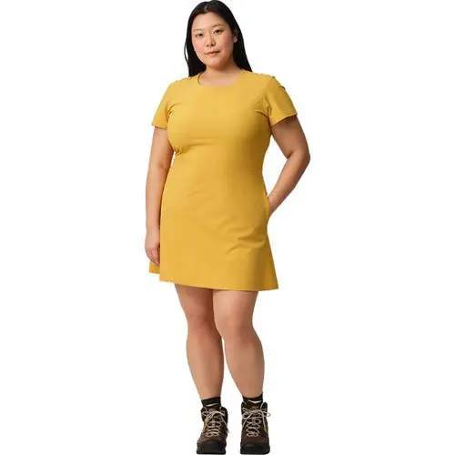 HIKERKIND Ultralight Trail Midi Dress - Anther