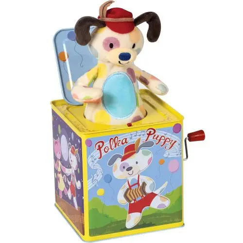 SCHYLLING Polka Puppy Jack In Box - Multicolored