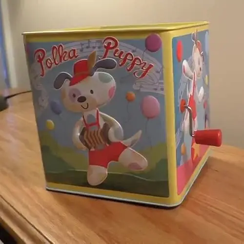 SCHYLLING Polka Puppy Jack In Box