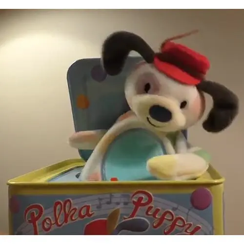 SCHYLLING Polka Puppy Jack In Box