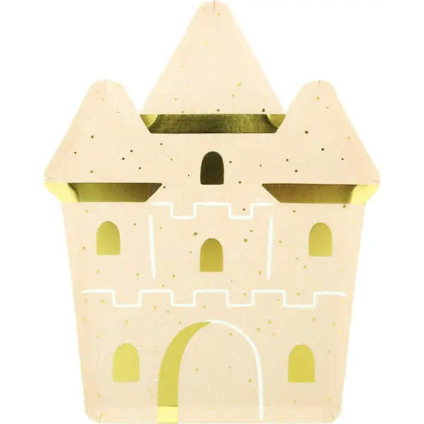 DAYDREAM SOCIETY Seaside Sandcastle Large Plates - Assorted Pre-pack