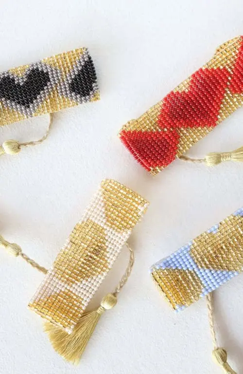 FOSTERIE Fuego Earrings - Red