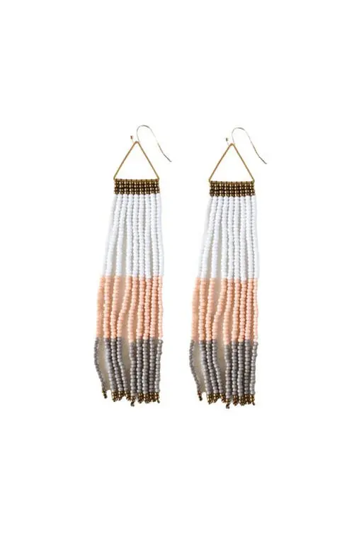 FOSTERIE Audra Embera Dangle Earrings - Multi