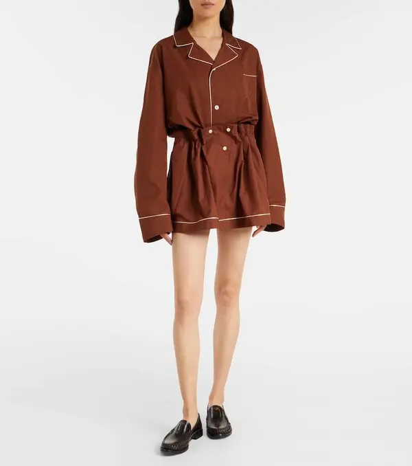 Prada Oversized Cotton Shirt