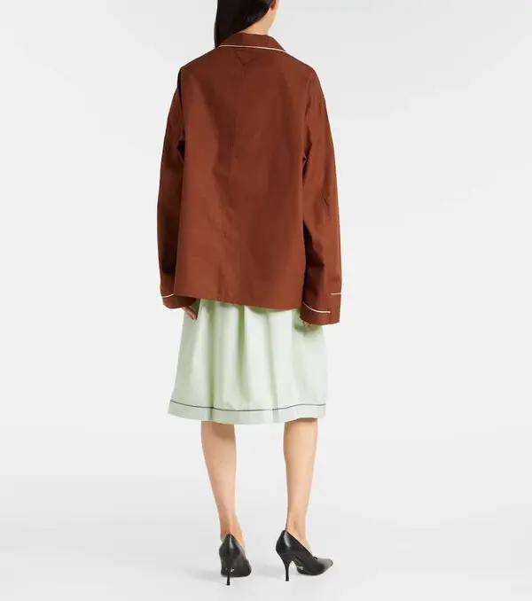 Prada Oversized Cotton Shirt