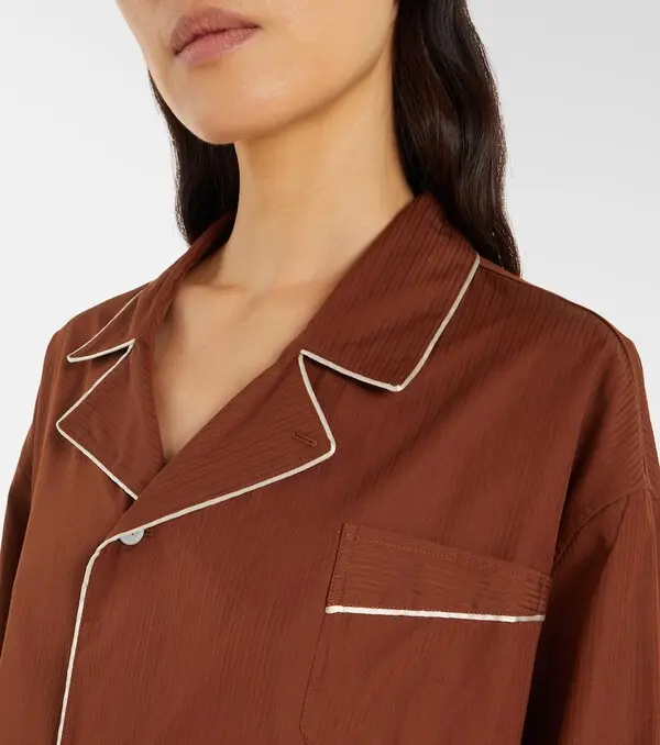 Prada Oversized Cotton Shirt